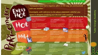 Homework Task One | PPTX | Homework and Study | Education