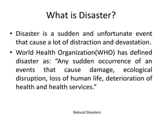 Importance of Disaster Management | PPTX