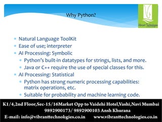 Python Training Topics | PPT