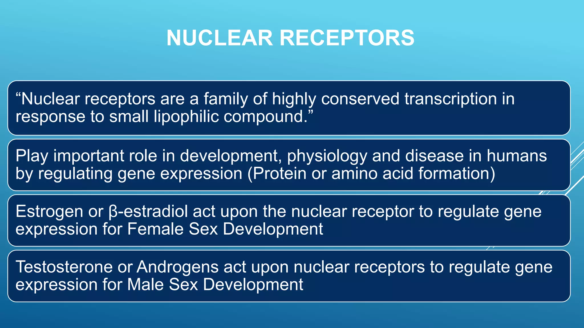 Nuclear Receptors | PPTX