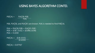 HEART DISEASE PREDICTION USING NAIVE BAYES ALGORITHM | PPTX