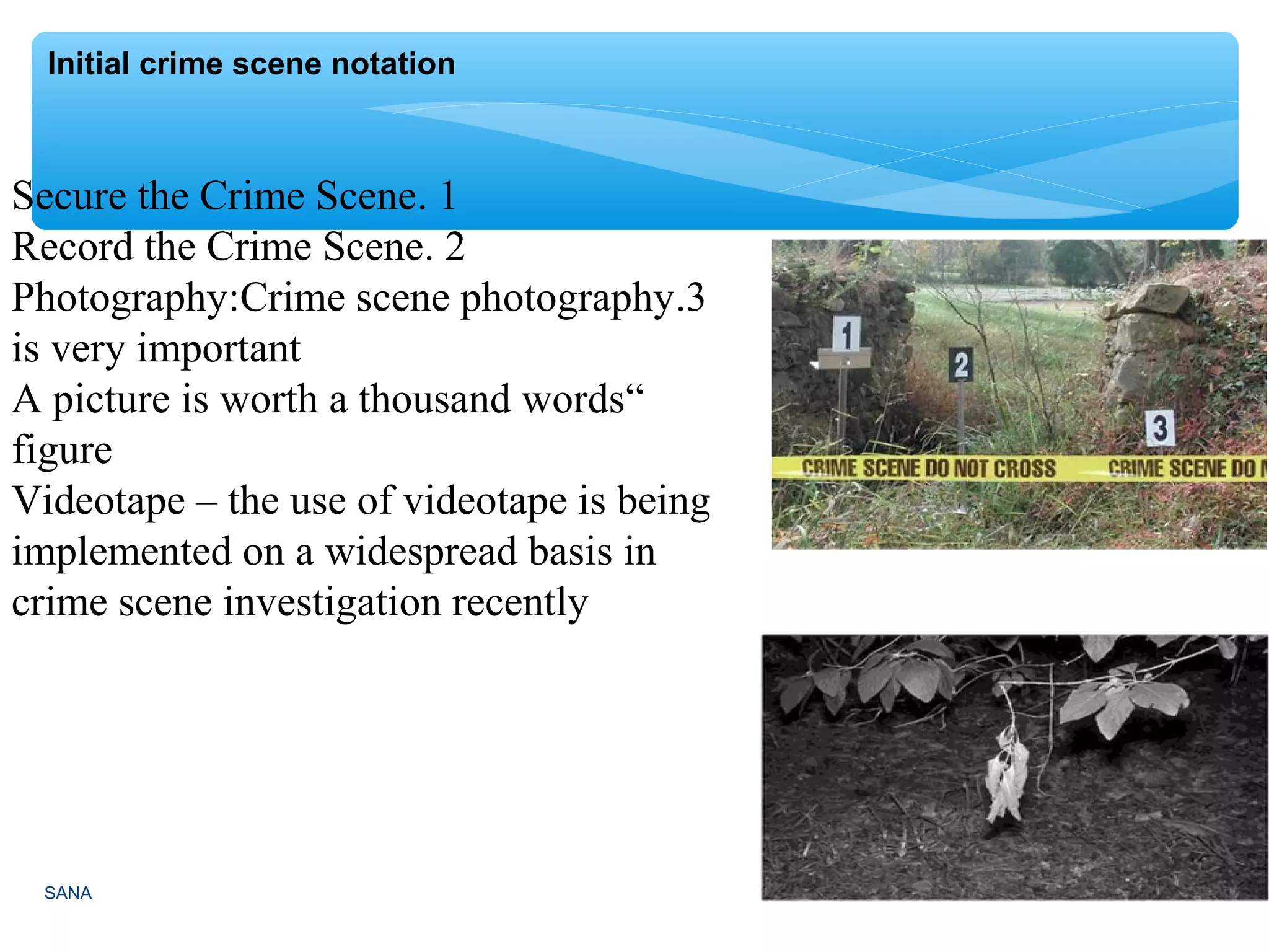 EVIDENCE COLLECTION AND ANALYSIS | PPT