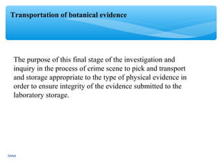 EVIDENCE COLLECTION AND ANALYSIS | PPT