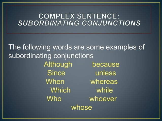 Sentence with full details | PPTX