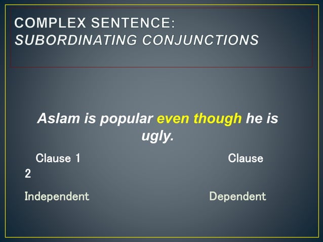 Sentence with full details | PPTX