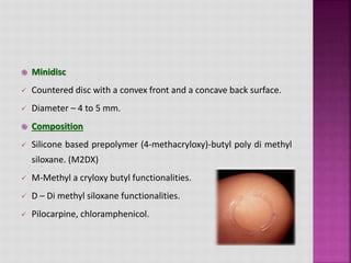 occular drug delivery system | PPT