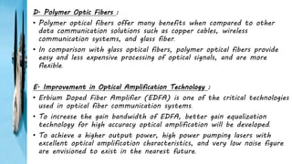 Future trends in fiber optics | PPTX