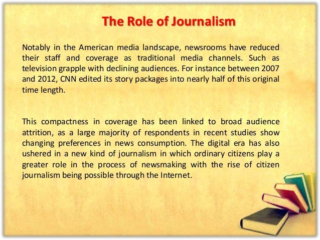 What is Journalism ? Types and Role of journalism.