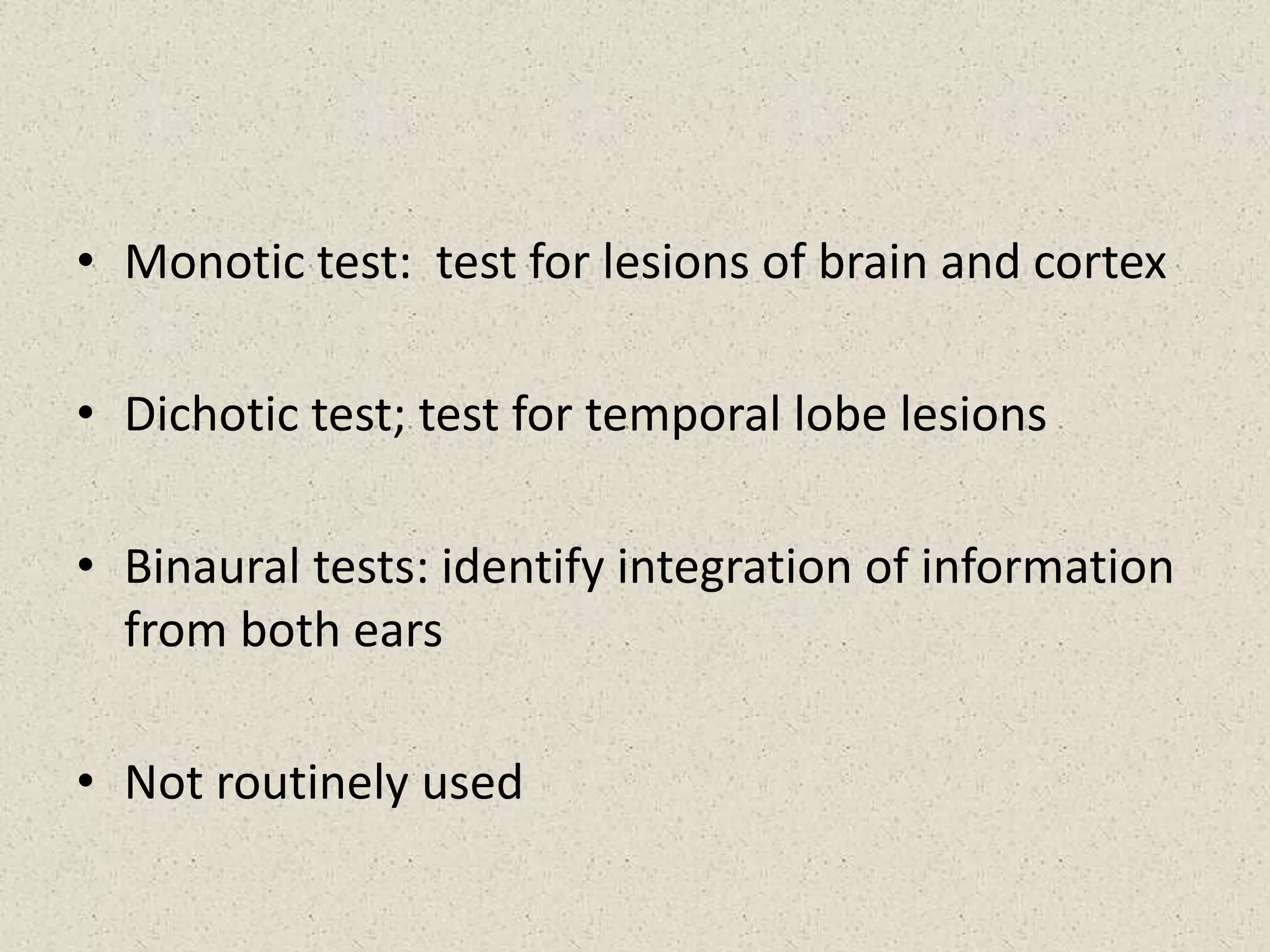 Assessment of Hearing | PPTX