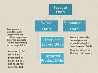 Assessment of Hearing | PPTX