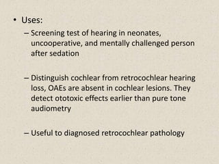 Assessment of Hearing | PPTX