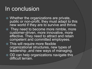 Importance of Organizational Development | PPTX