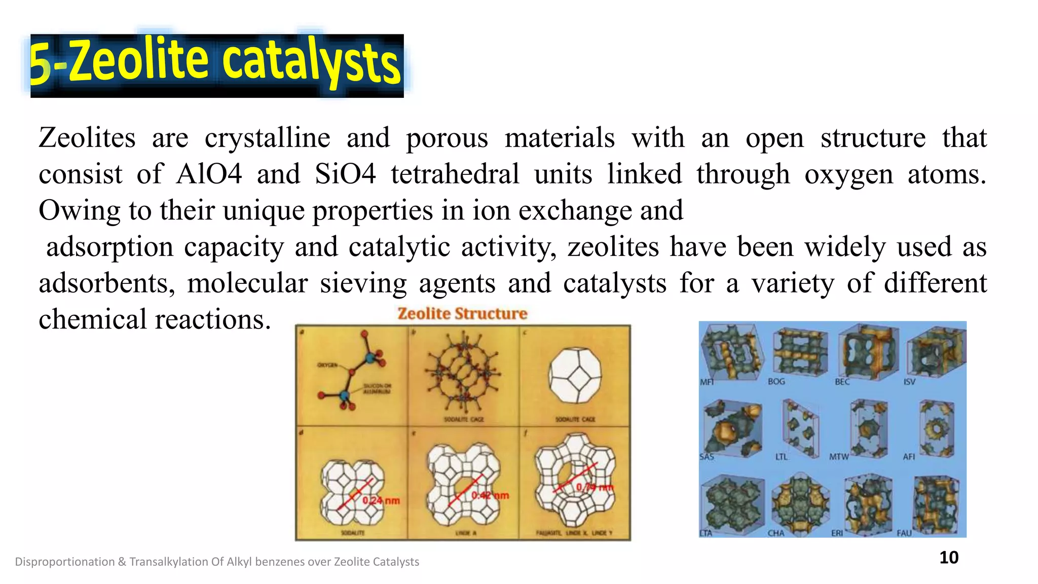 Disproportination and Transalkylation of alkyl benzene | PPTX