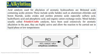 Disproportination and Transalkylation of alkyl benzene | PPTX