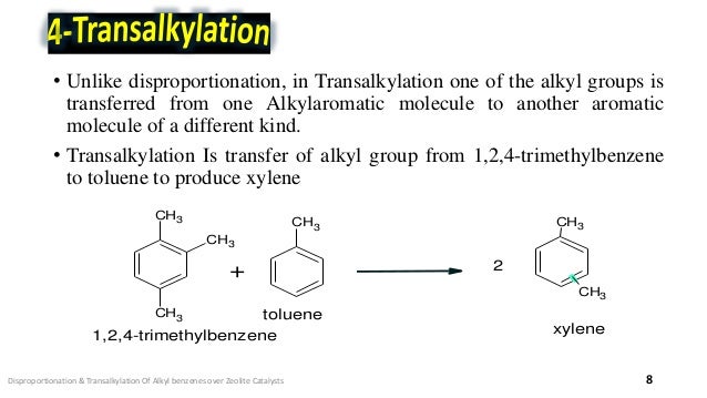 Disproportination and Transalkylation of alkyl benzene
