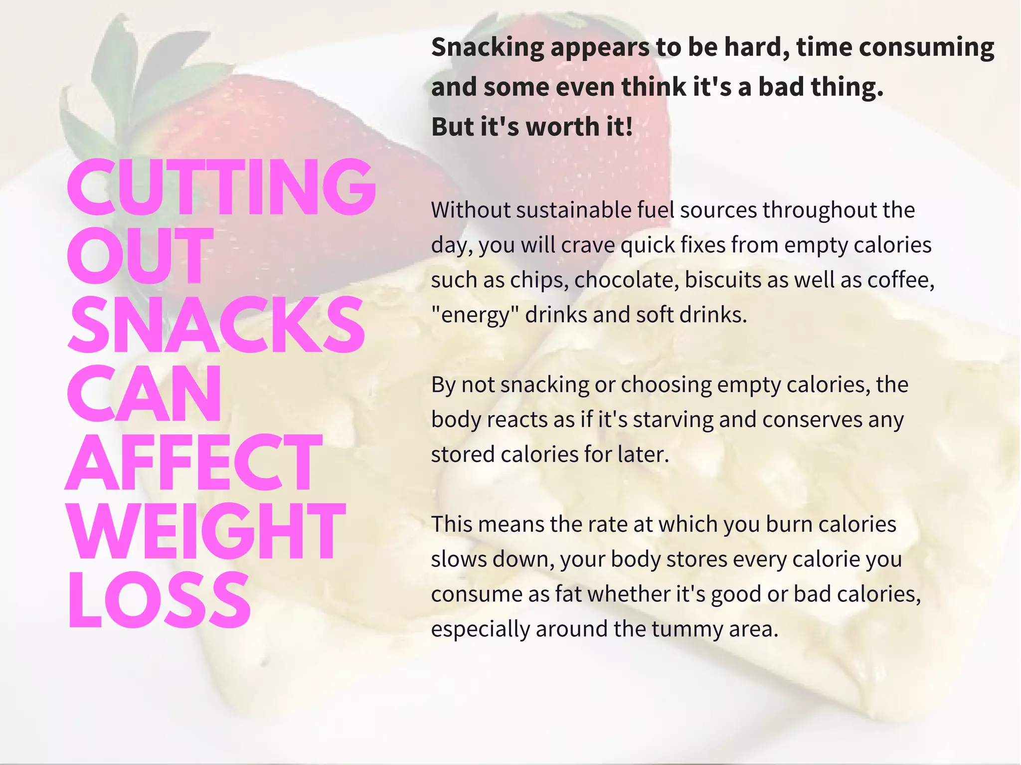 The Importance of Snacking | PDF