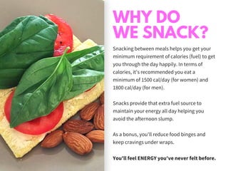 The Importance of Snacking | PPT