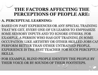Perception | PDF