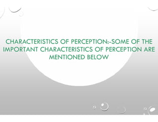 Perception | PDF