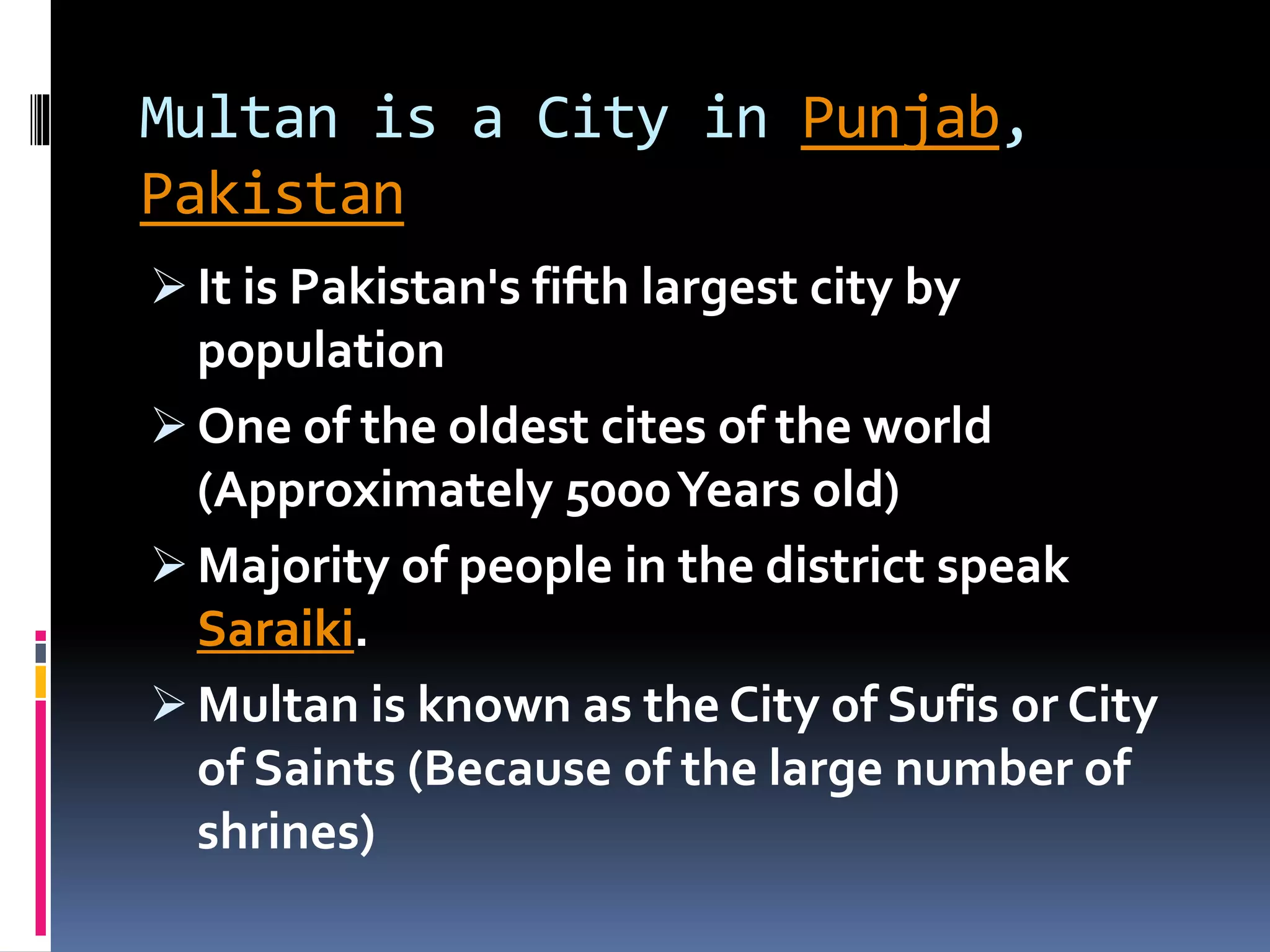 Multan intro By Backstreet boys | PPTX