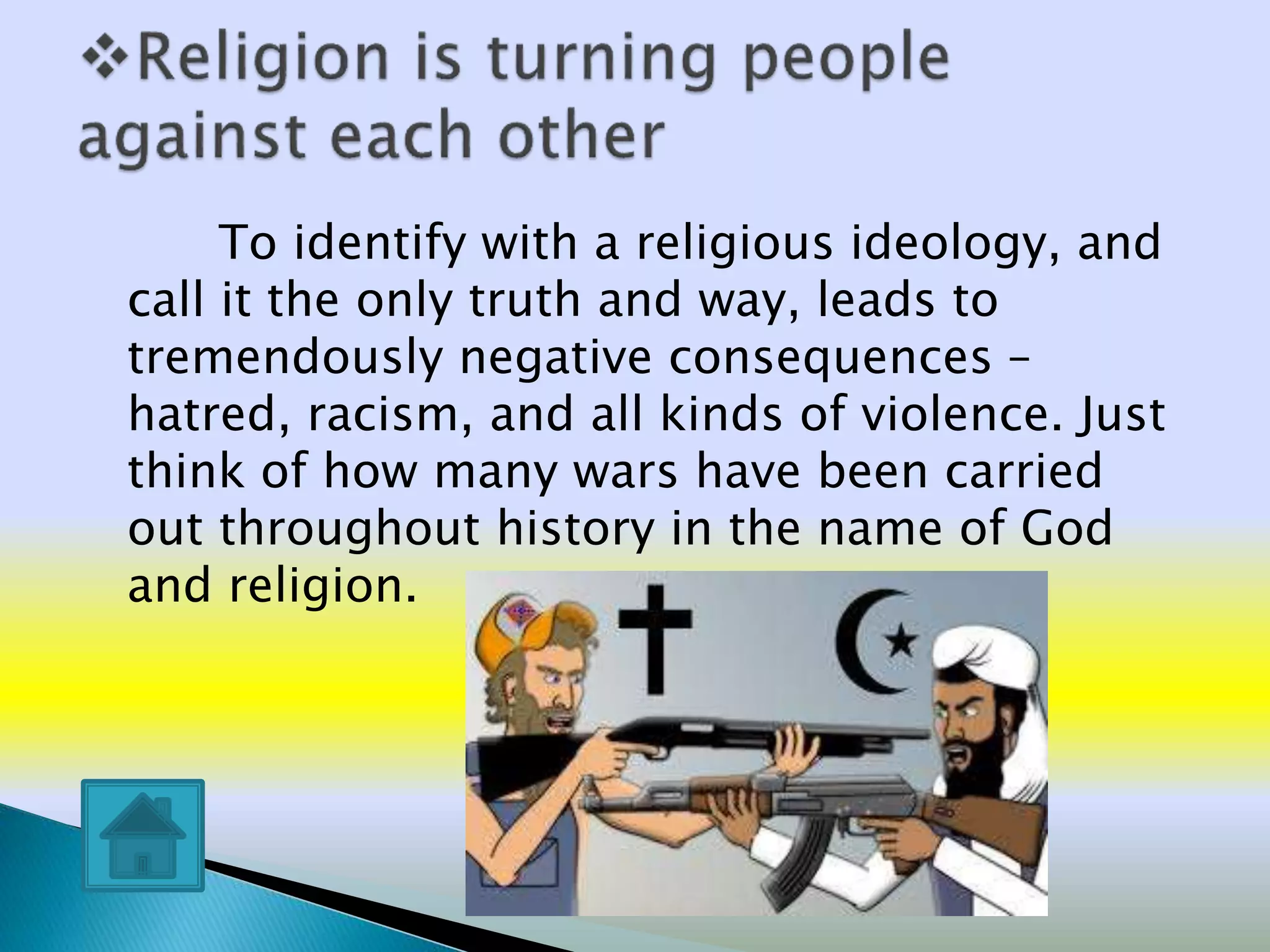 Positive and Negative Effects of Religion | PPTX