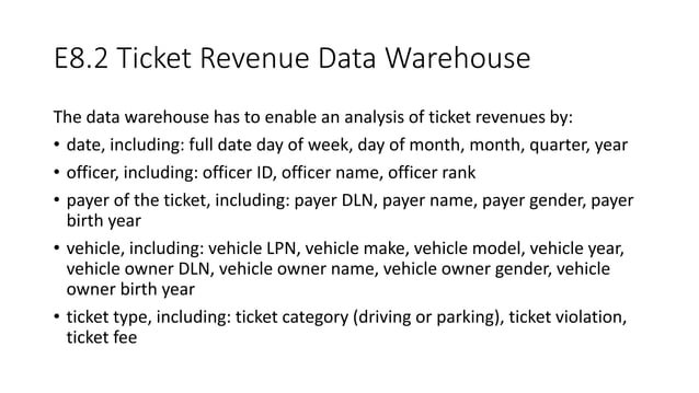 Data Warehouse Project | PPTX