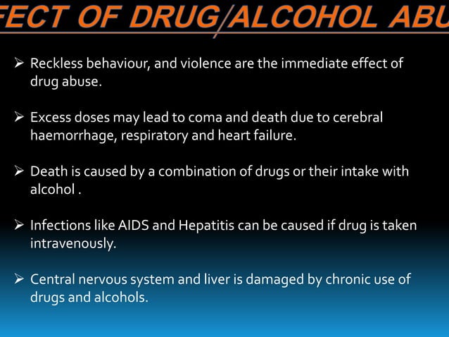 Biology, Chapter: Human health and Disease, Drugs and alcohol abuse ...