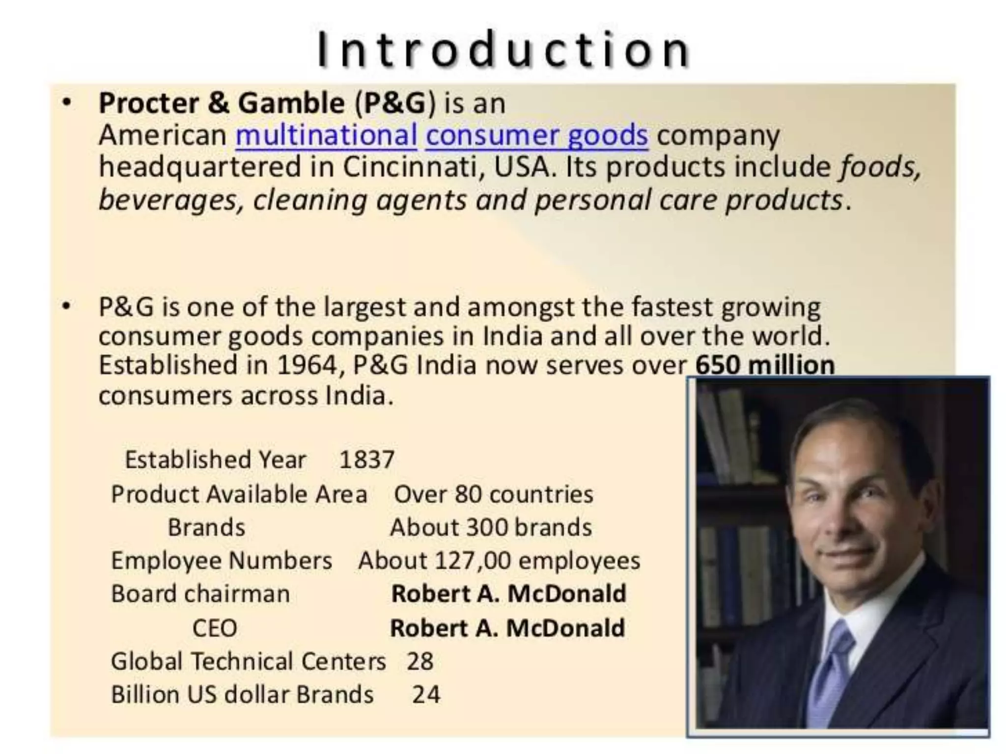 CSR activities of P&G | PPT