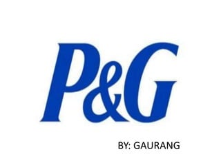 CSR activities of P&G | PPT