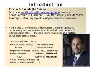 CSR activities of P&G | PPT