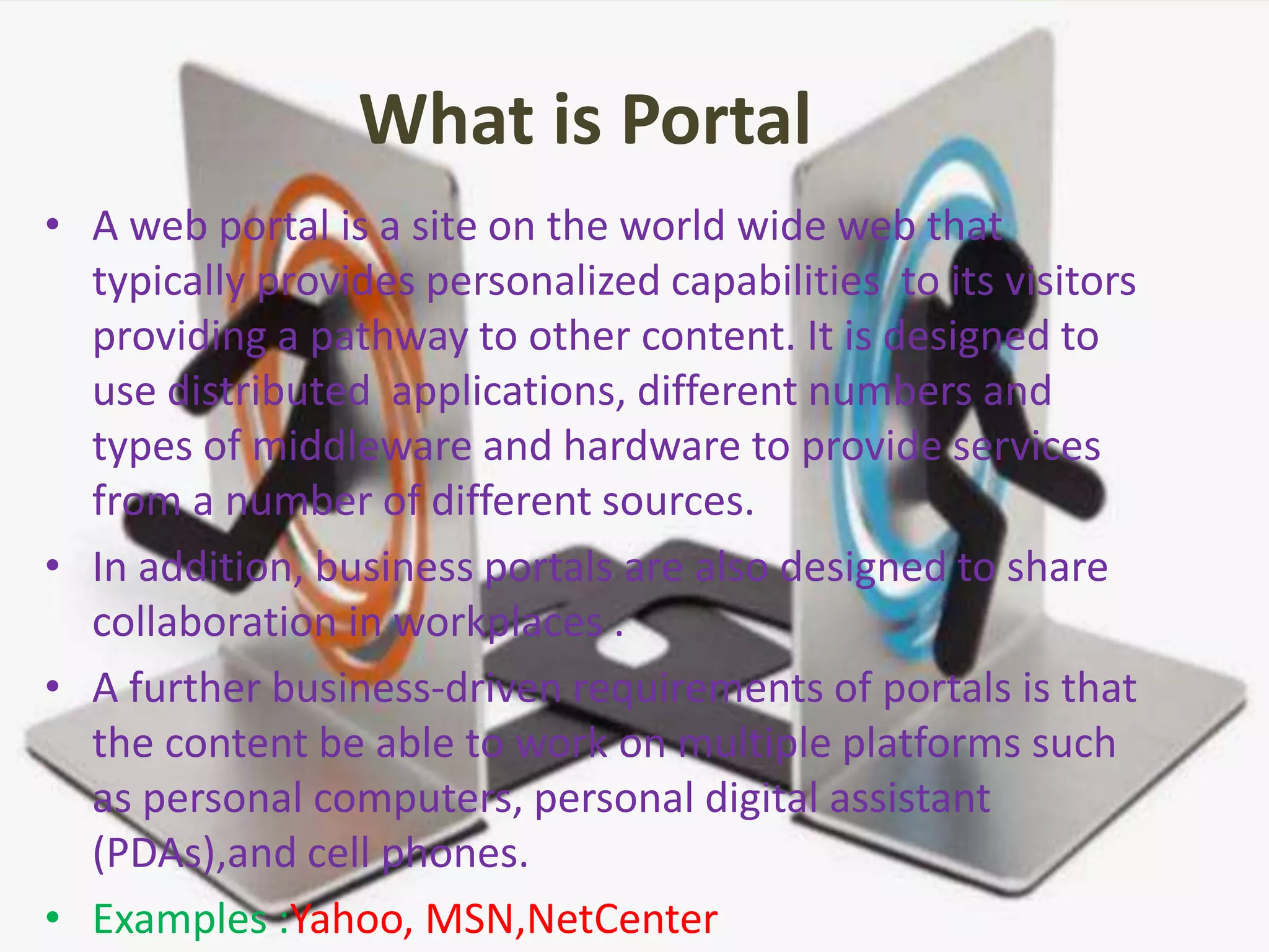 portal vs website | PPTX