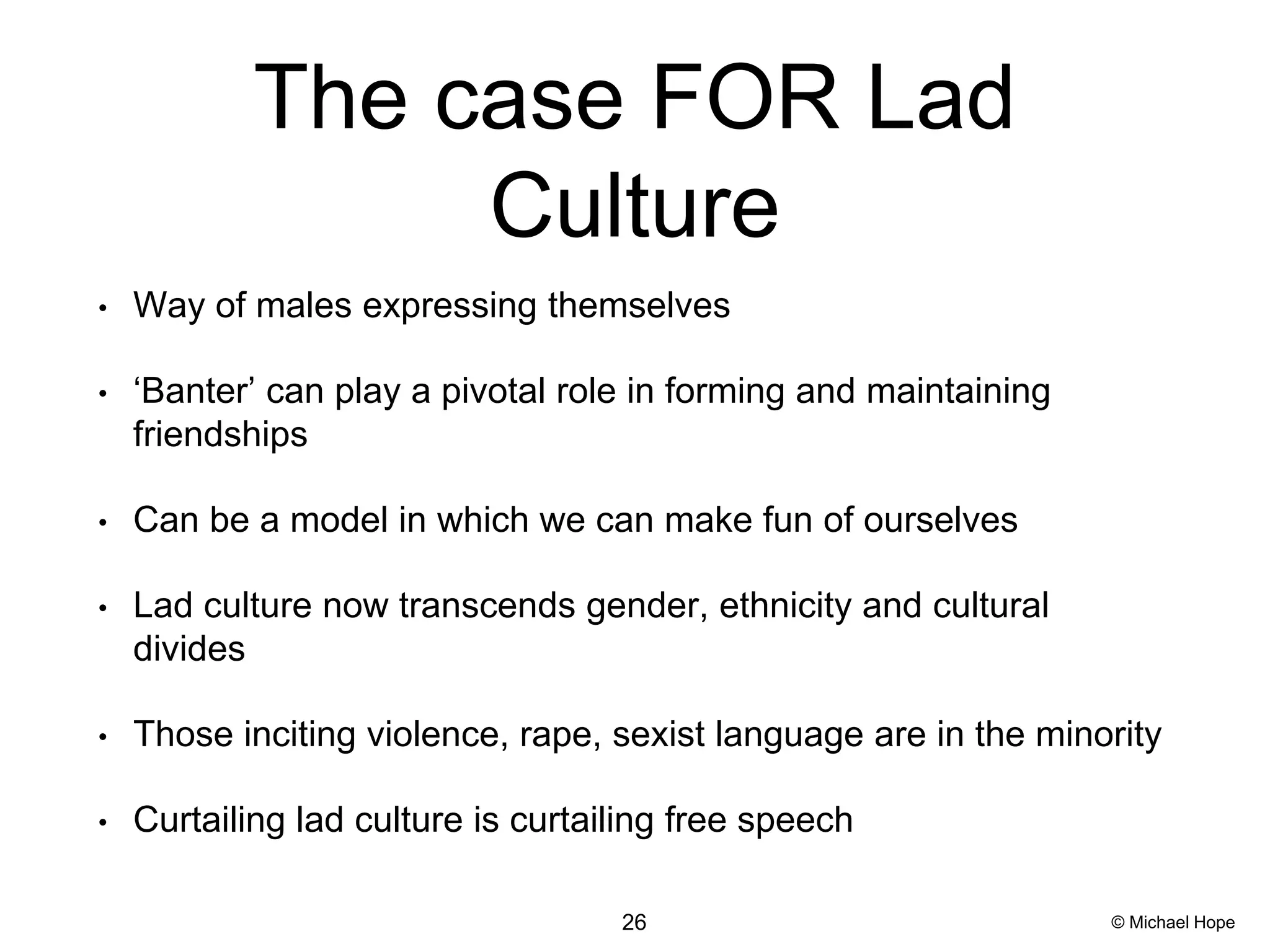 Masculinity Presentation | PPTX