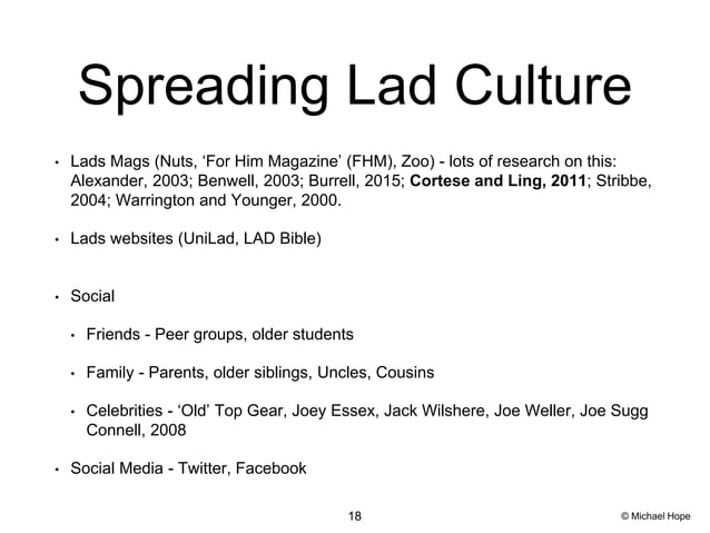 Masculinity Presentation | PPTX | Education