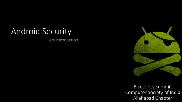 Android Security | PPTX