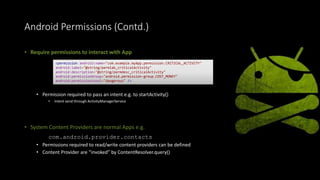 Android Security | PPTX