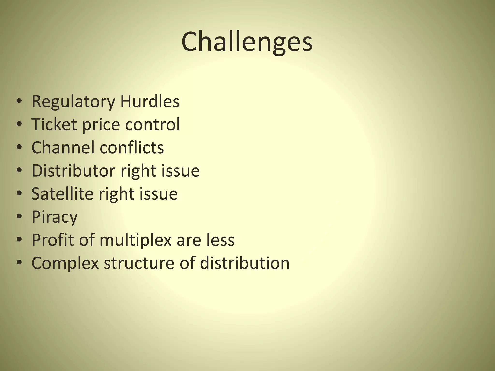 distribution process of indian cinema, challenges and suggestion | PPTX