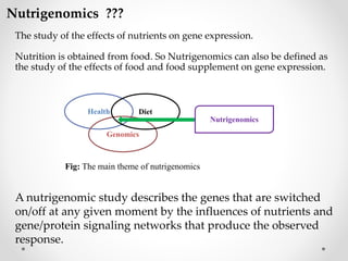 Nutrigenomics | PPTX