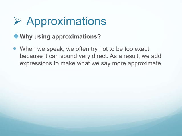 dimensions&approximation | PPT