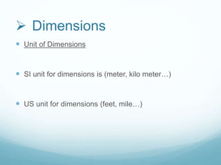 dimensions&approximation | PPTX