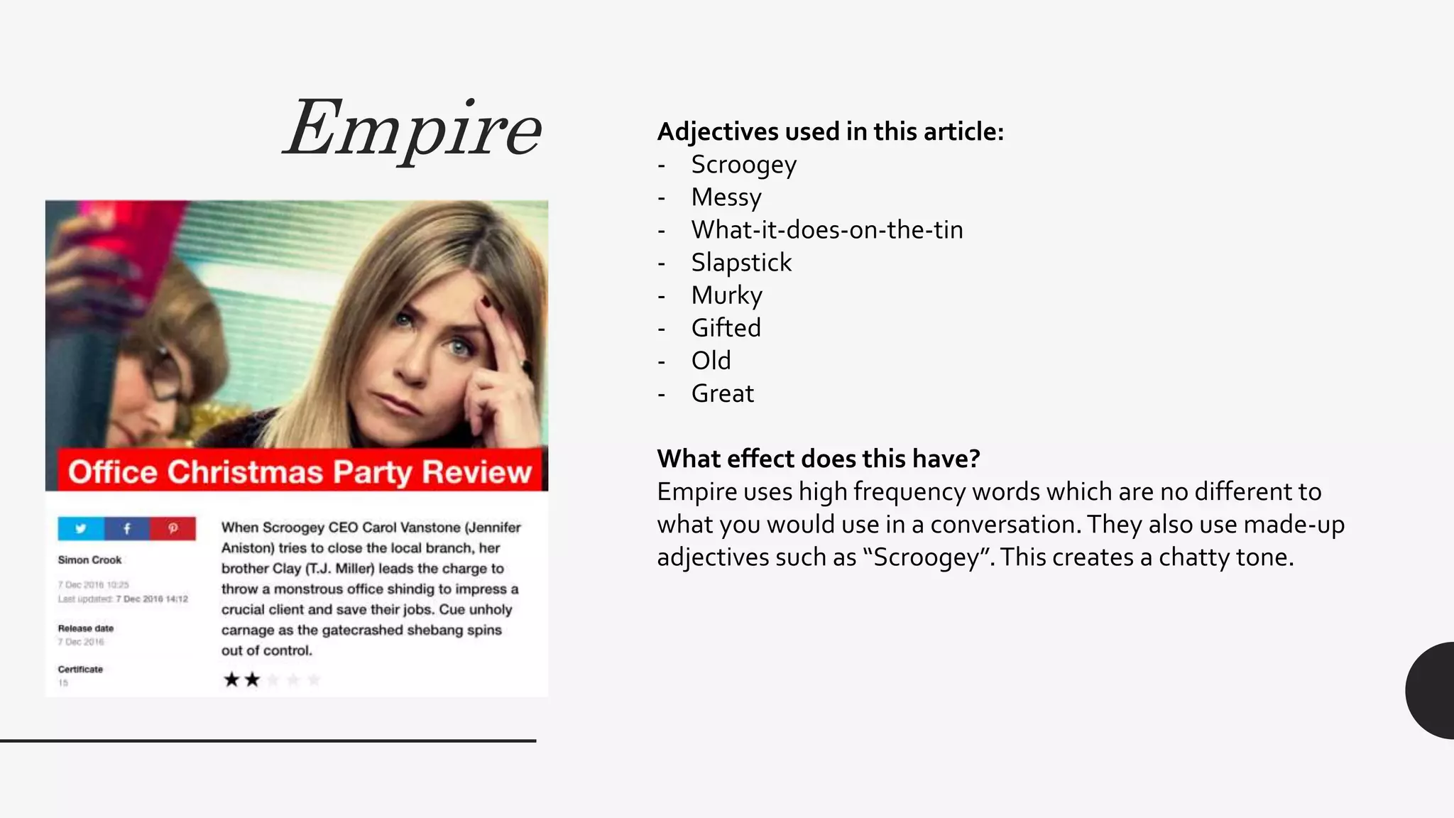 Tones of Magazine Reviews | PPTX