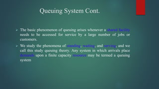 Queing theory and delay analysis | PPT