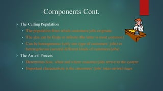 Queing theory and delay analysis | PPT