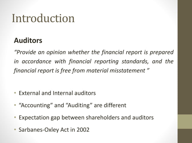 Does Mandatory Rotation of Audit Partners Improve Audit Quality? | PPT