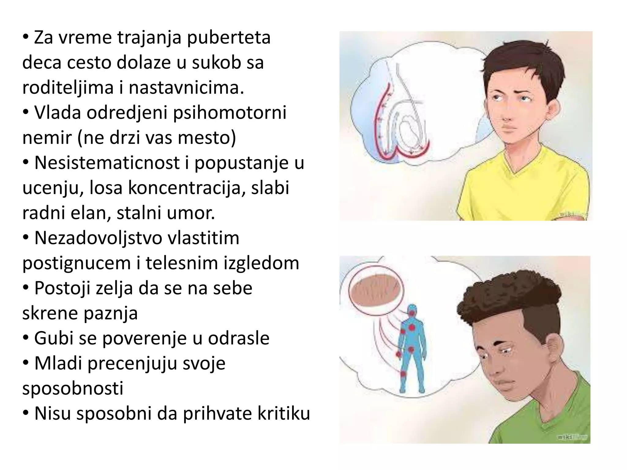 Pubertet i adolescencija | PPTX