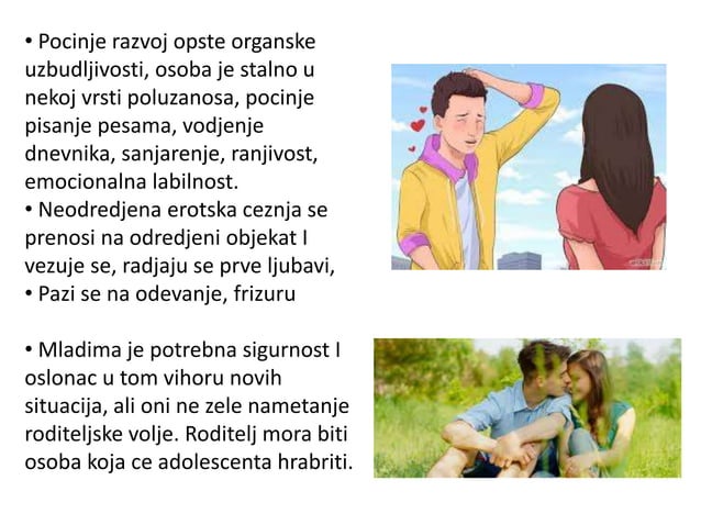 Pubertet i adolescencija | PPT