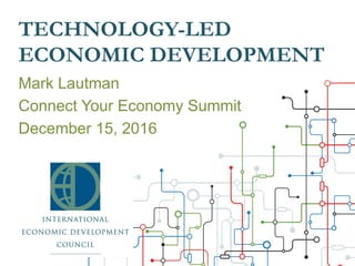 IEDC Technology-Led Economic Development | PPT