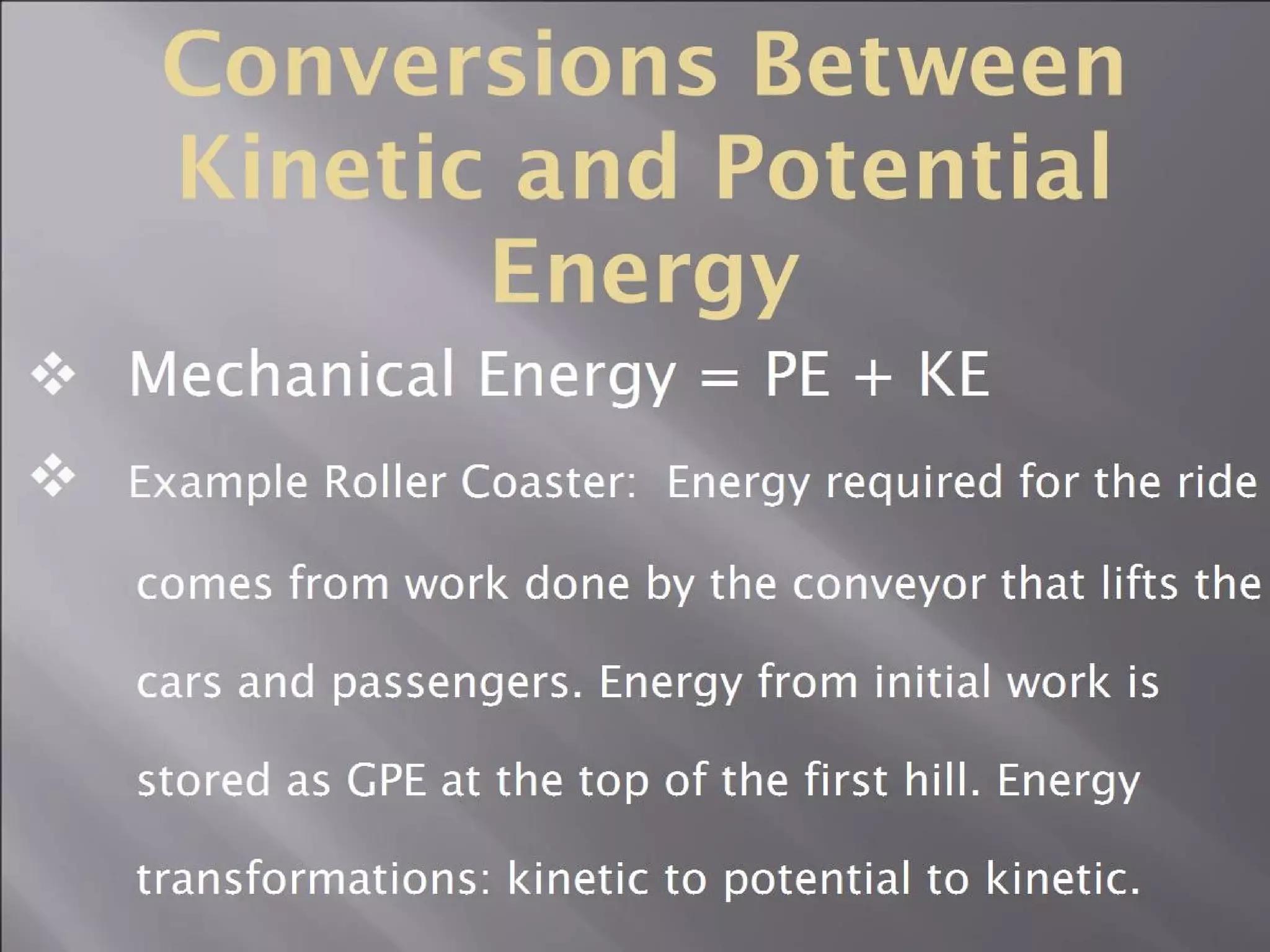 Law of Conservation of Energy | PPT