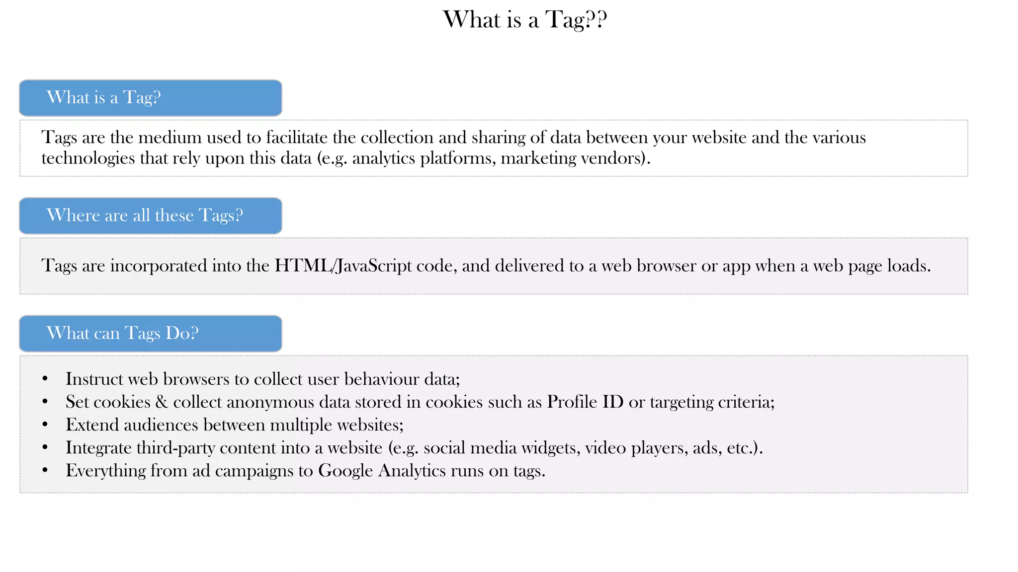 Tag Management Systems | PPT