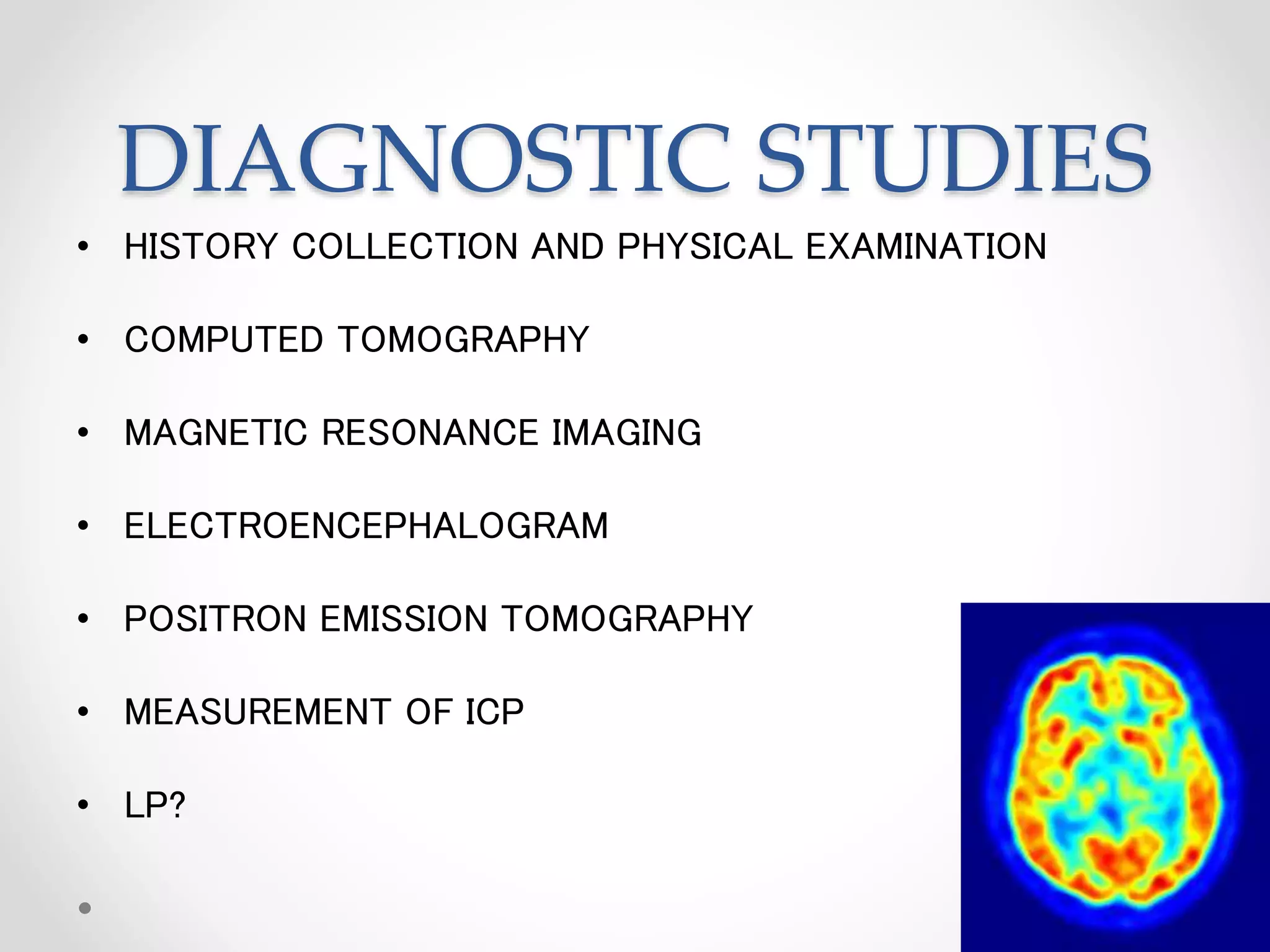 Management of patient with increased intracranial pressure | PPTX