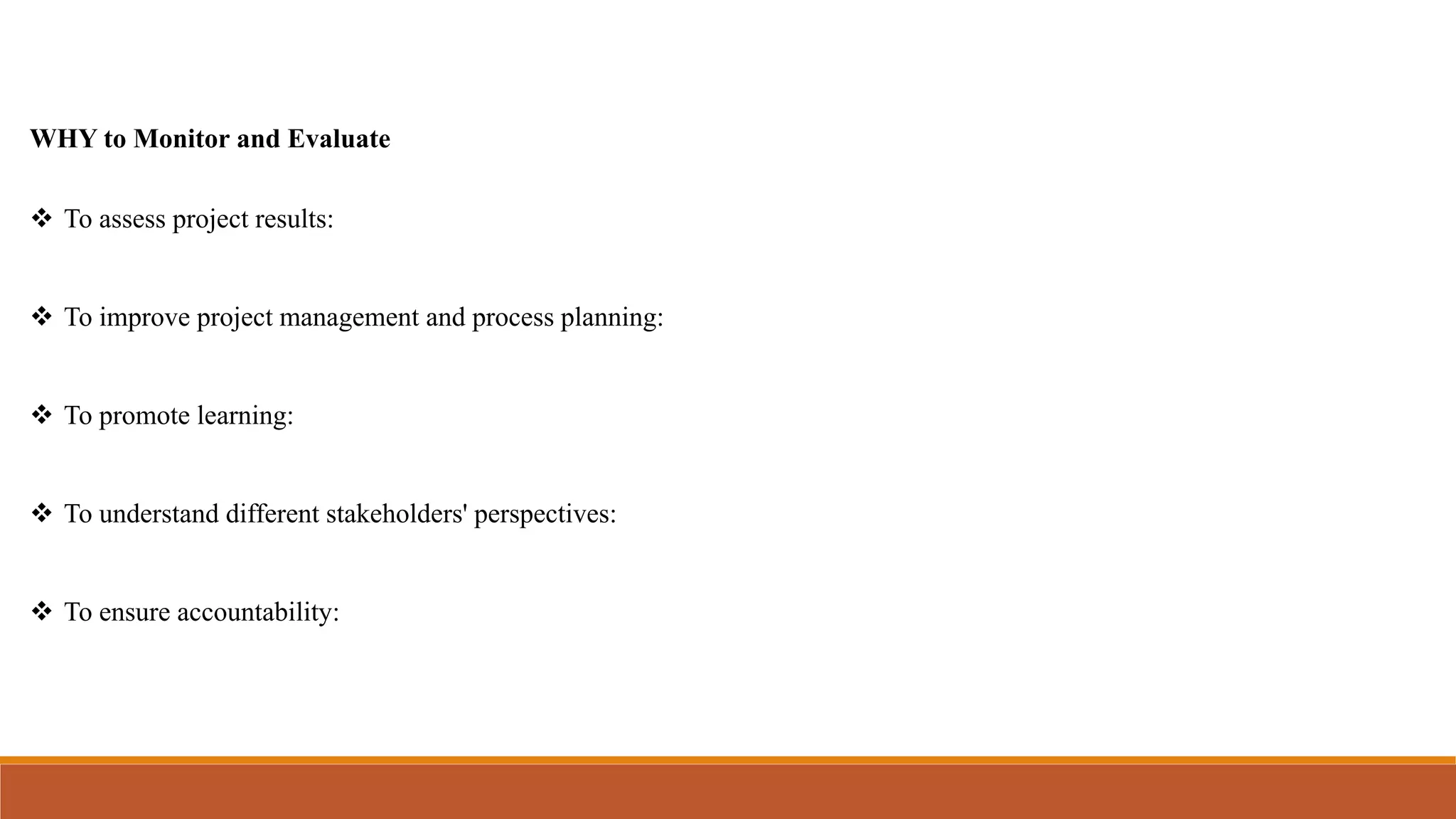 Project Monitoring and Evaluation | PPTX | Civil Engineering Industry ...